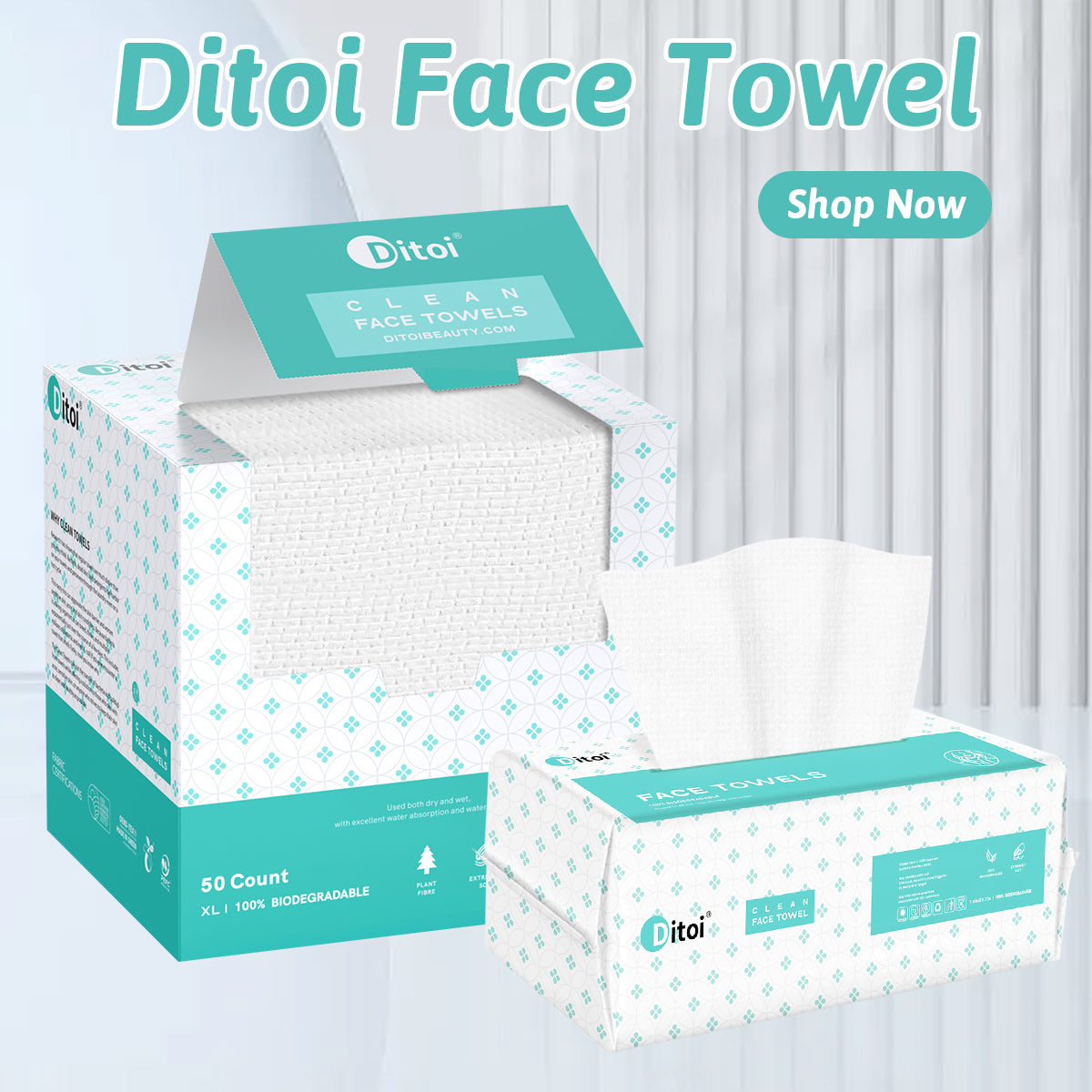 Disposable Face Towels, Single Use Facial Towel – Ditoi Beauty