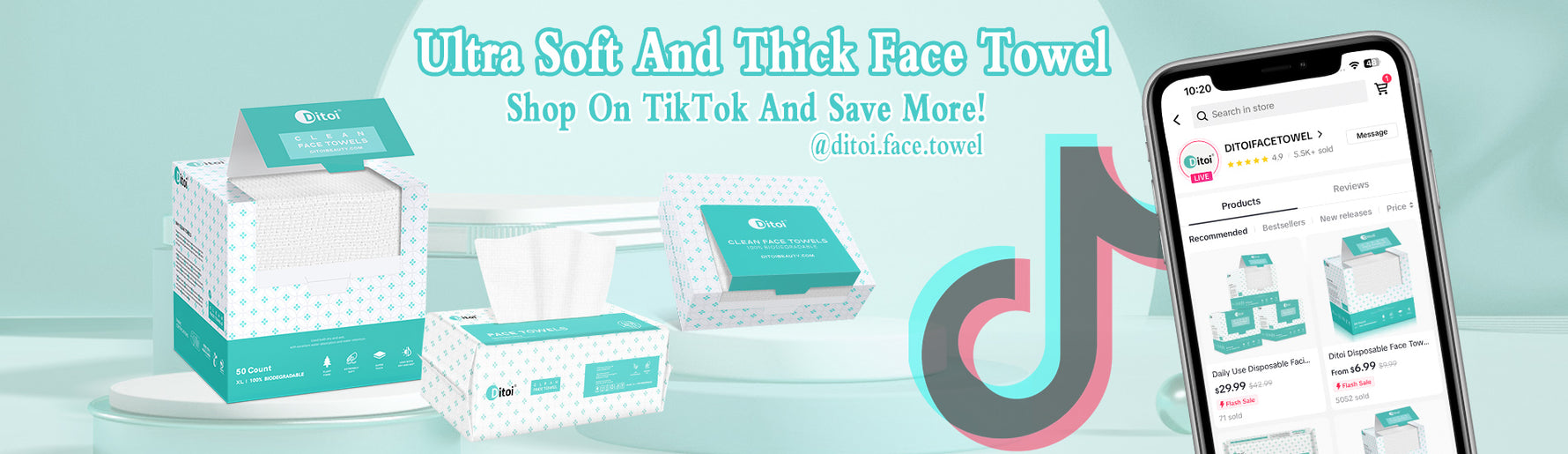 Ditoi Beauty Official Shop | Disposable Face Towels