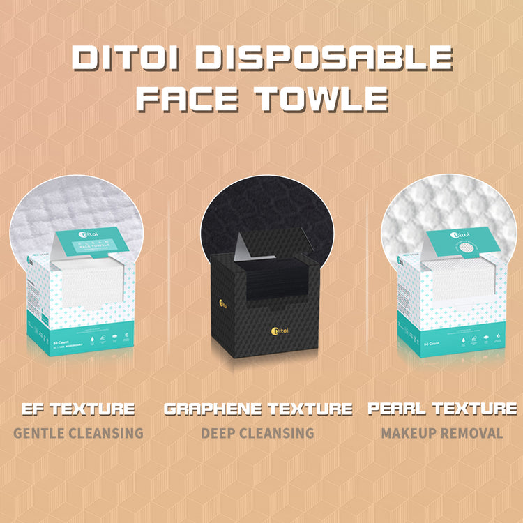 Ditoi Disposable Activated Charcoal Makeup Remover Towels – Ditoi Beauty