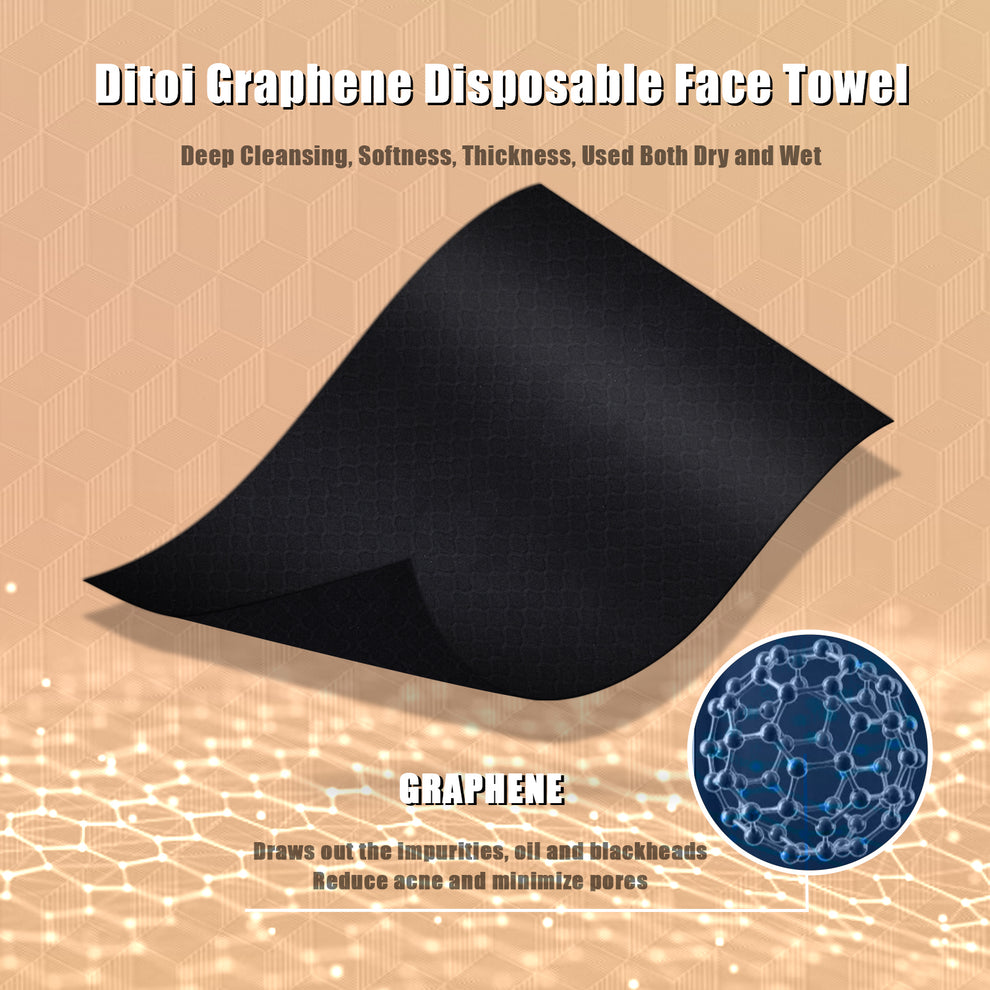 Ditoi Disposable Activated Charcoal Makeup Remover Towels – Ditoi Beauty